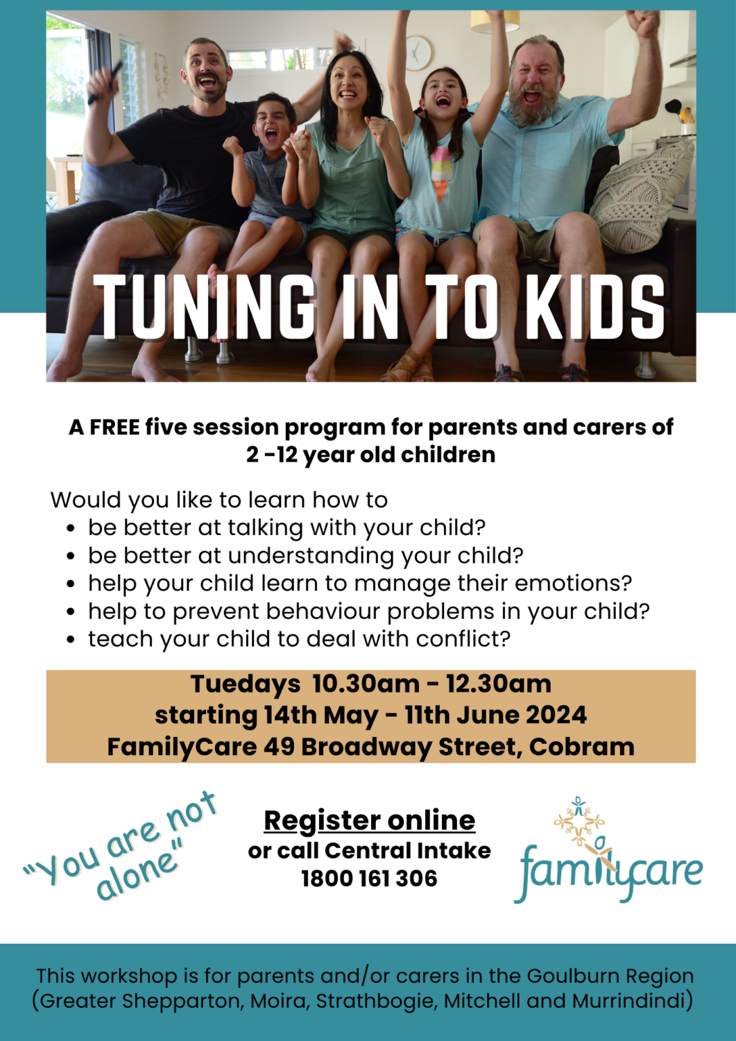 Tuning in to Kids - FamilyCare
