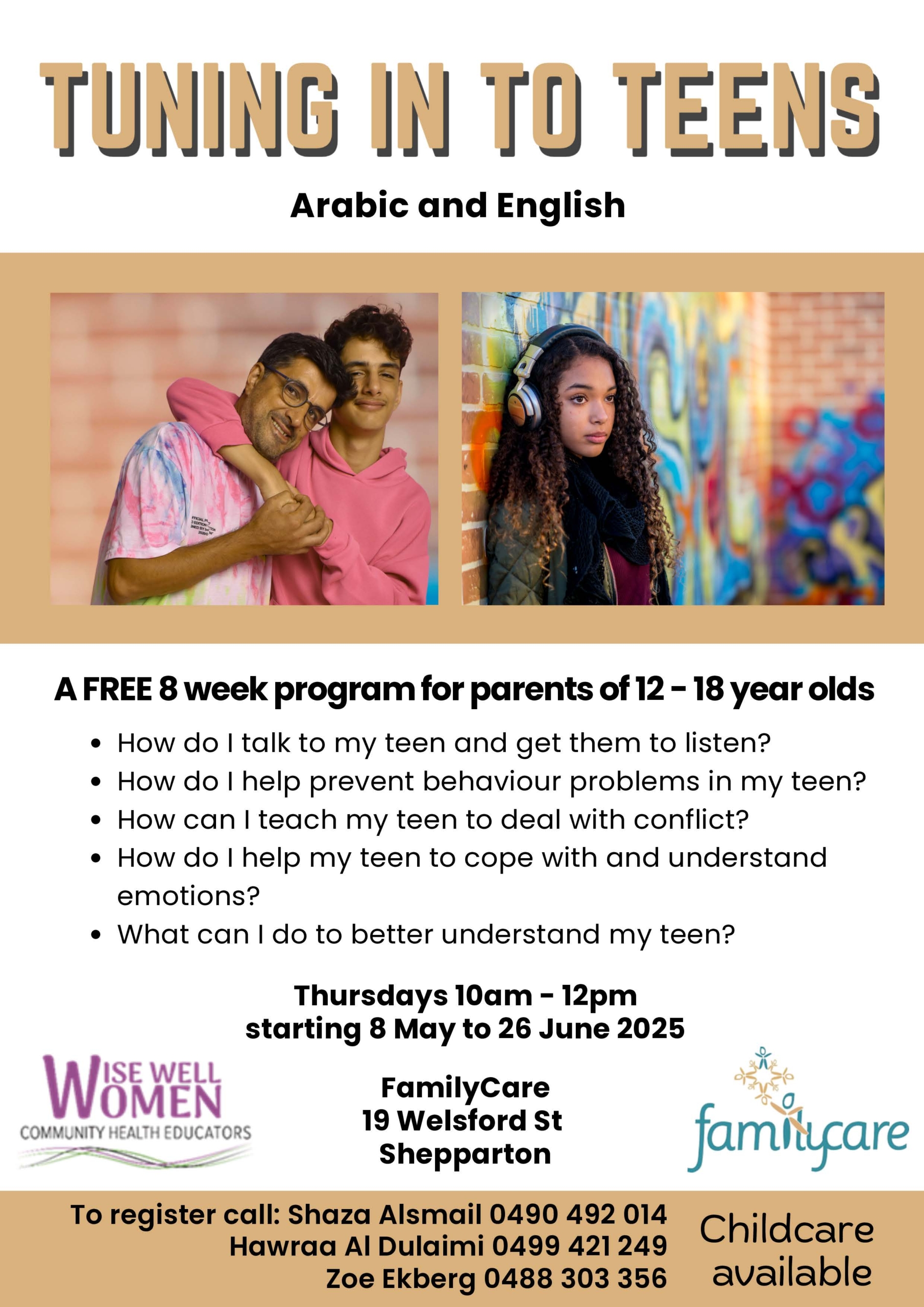 Multicultural Tuning in to Teens - FamilyCare